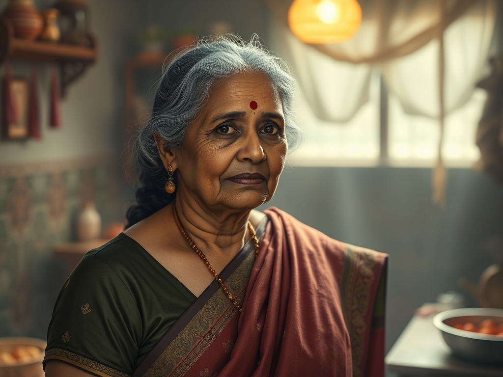 The unwavering spirit of Gangabai: A portrait of a timeless mother ...